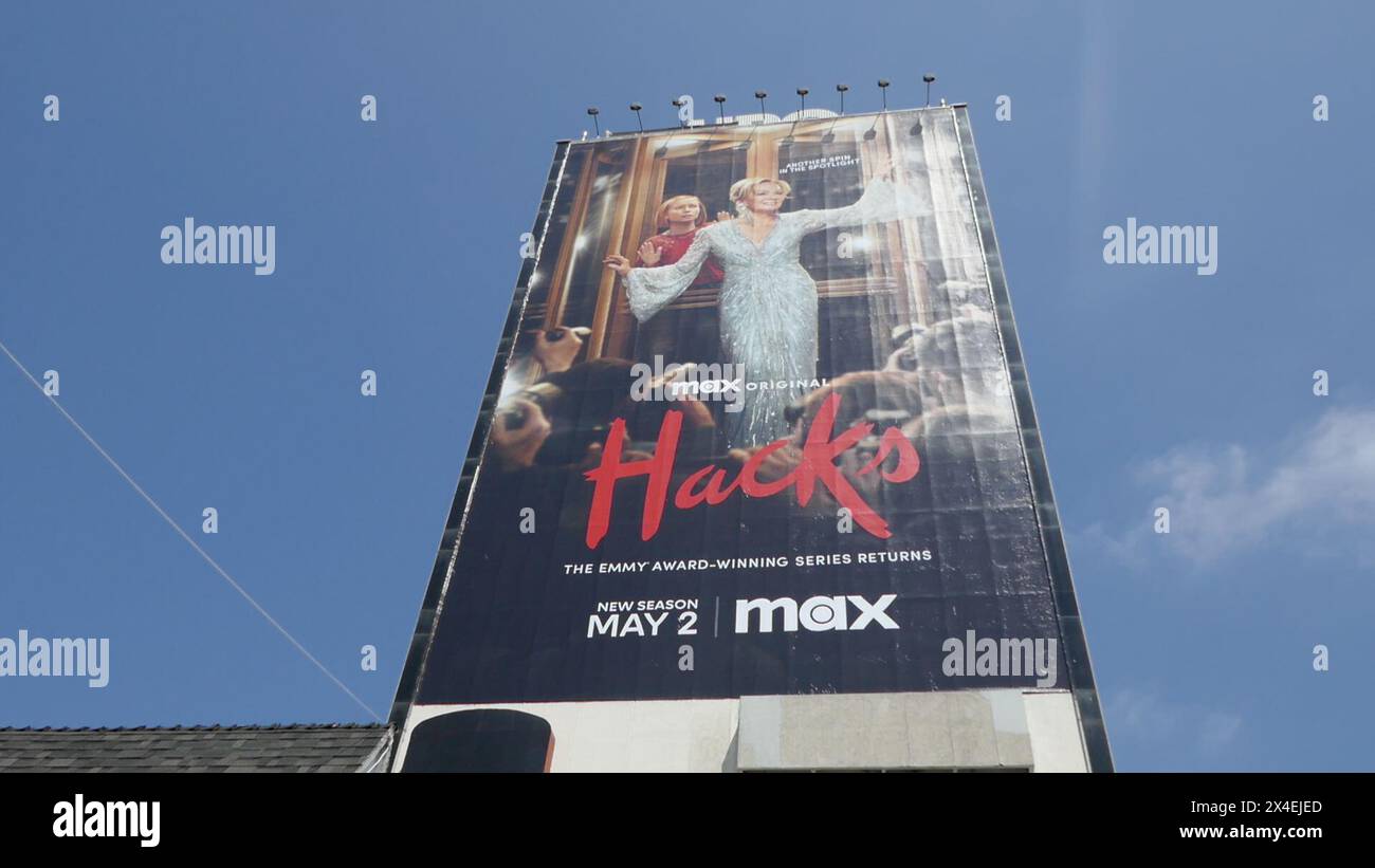 Los Angeles, California, USA 1st May 2024 Hacks MAX Billboard with Jean ...