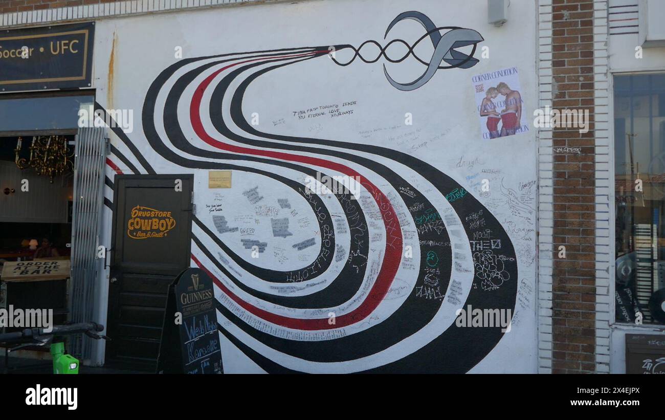 Los Angeles, California, USA 1st May 2024 Singer Elliott Smith Figure 8 ...