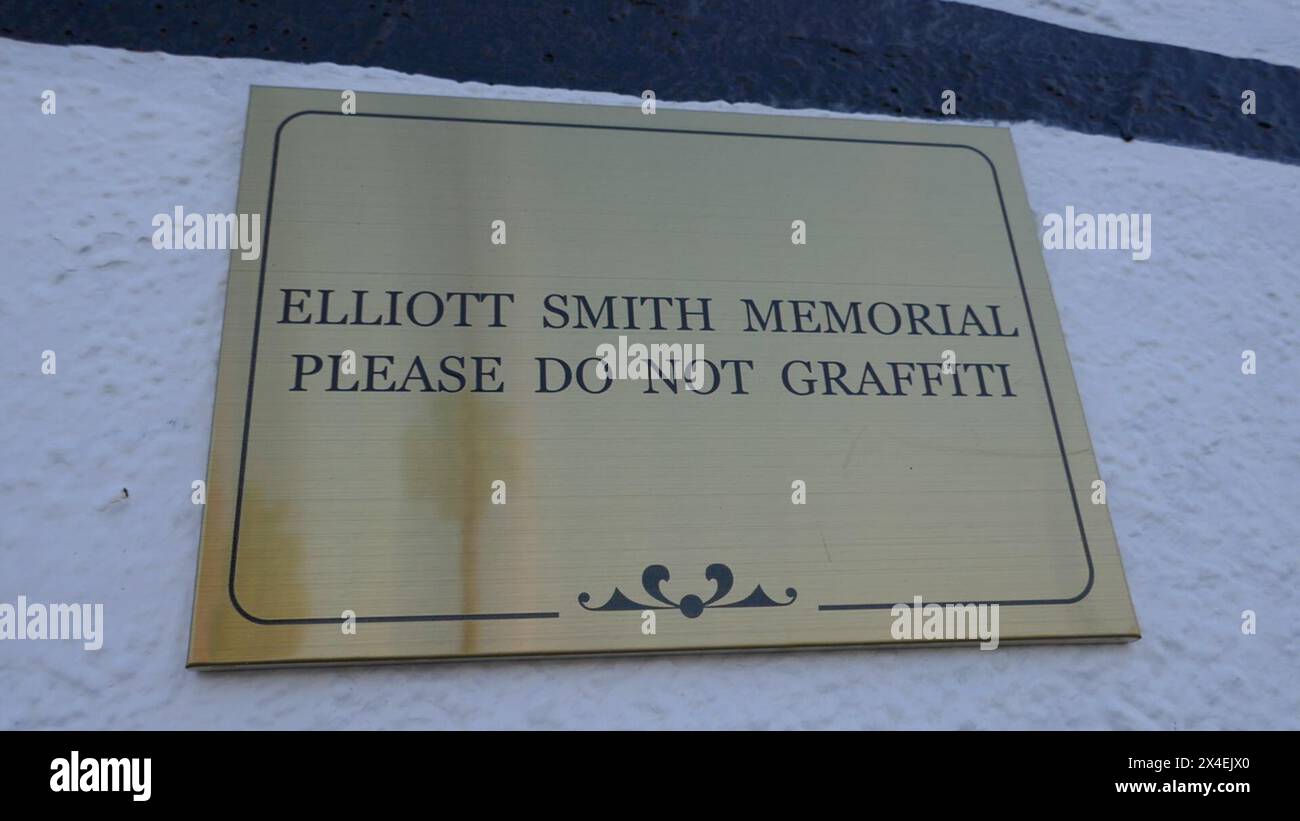 Los Angeles, California, USA 1st May 2024 Singer Elliott Smith Figure 8 ...