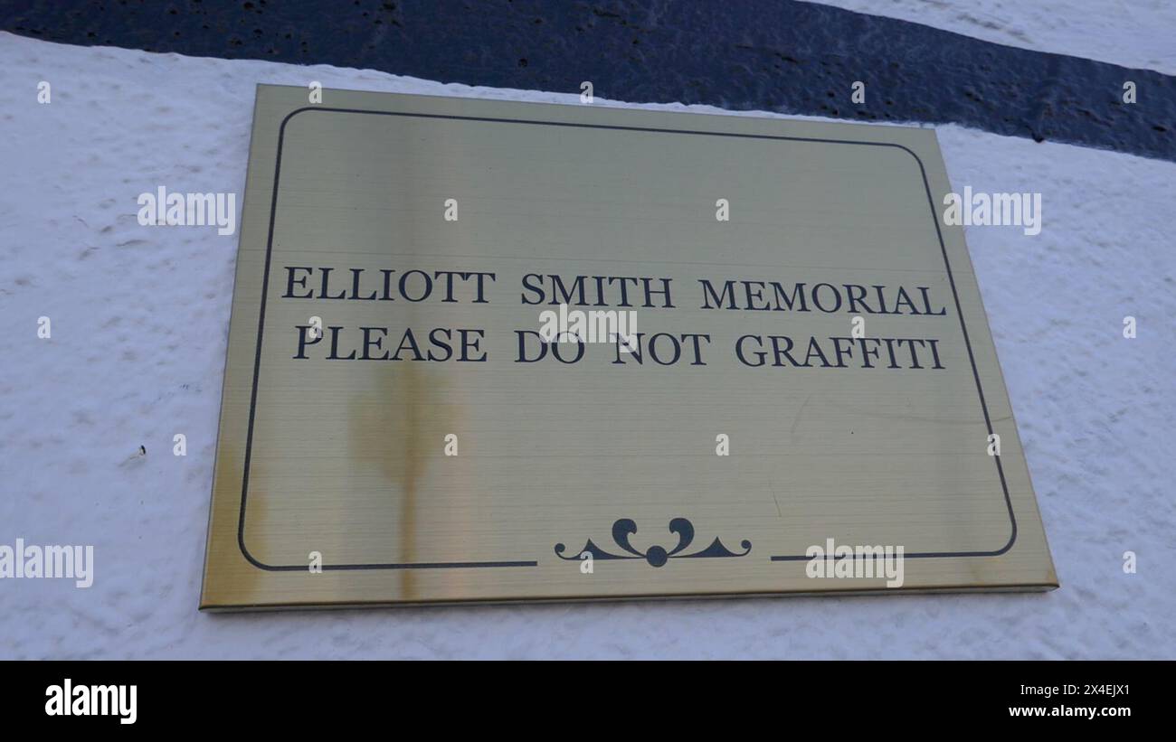 Los Angeles, California, USA 1st May 2024 Singer Elliott Smith Figure 8 ...