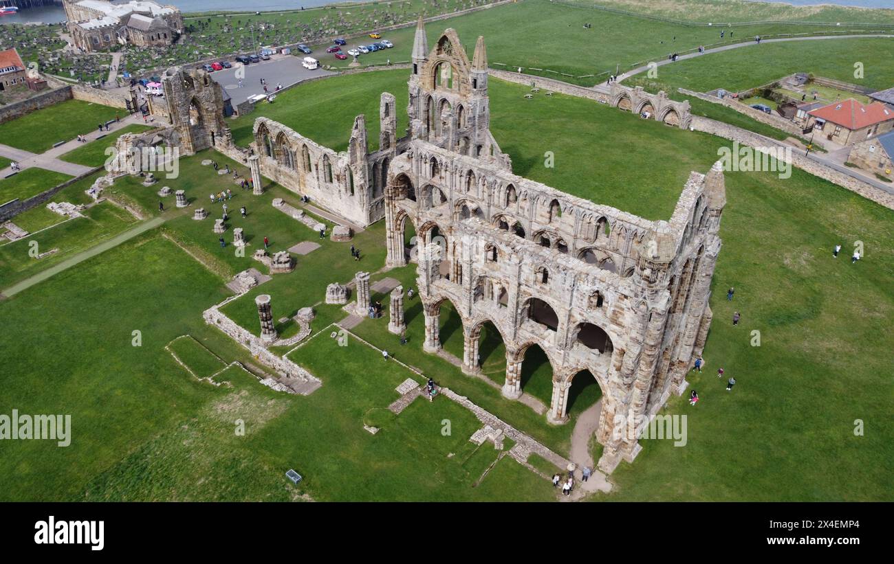The Dracula Whitby Abbey in North Yorkshire, England Stock Photo - Alamy