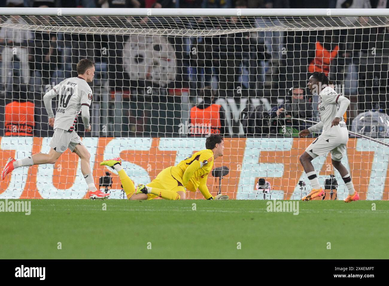 Stadio Olimpico, Rome, Italy. 2nd May, 2024. Europa League, Semi Final ...