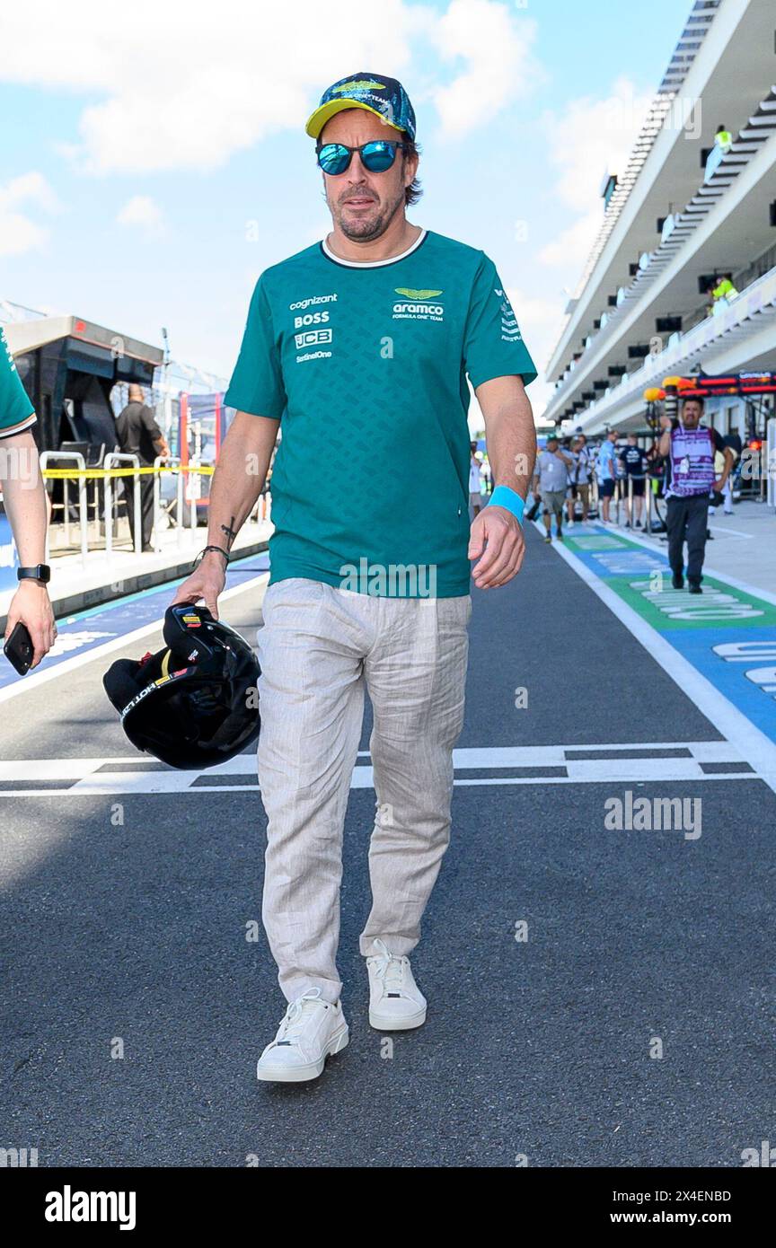 2nd May 2024; Miami International Autodrome, Miami, Florida, USA ...