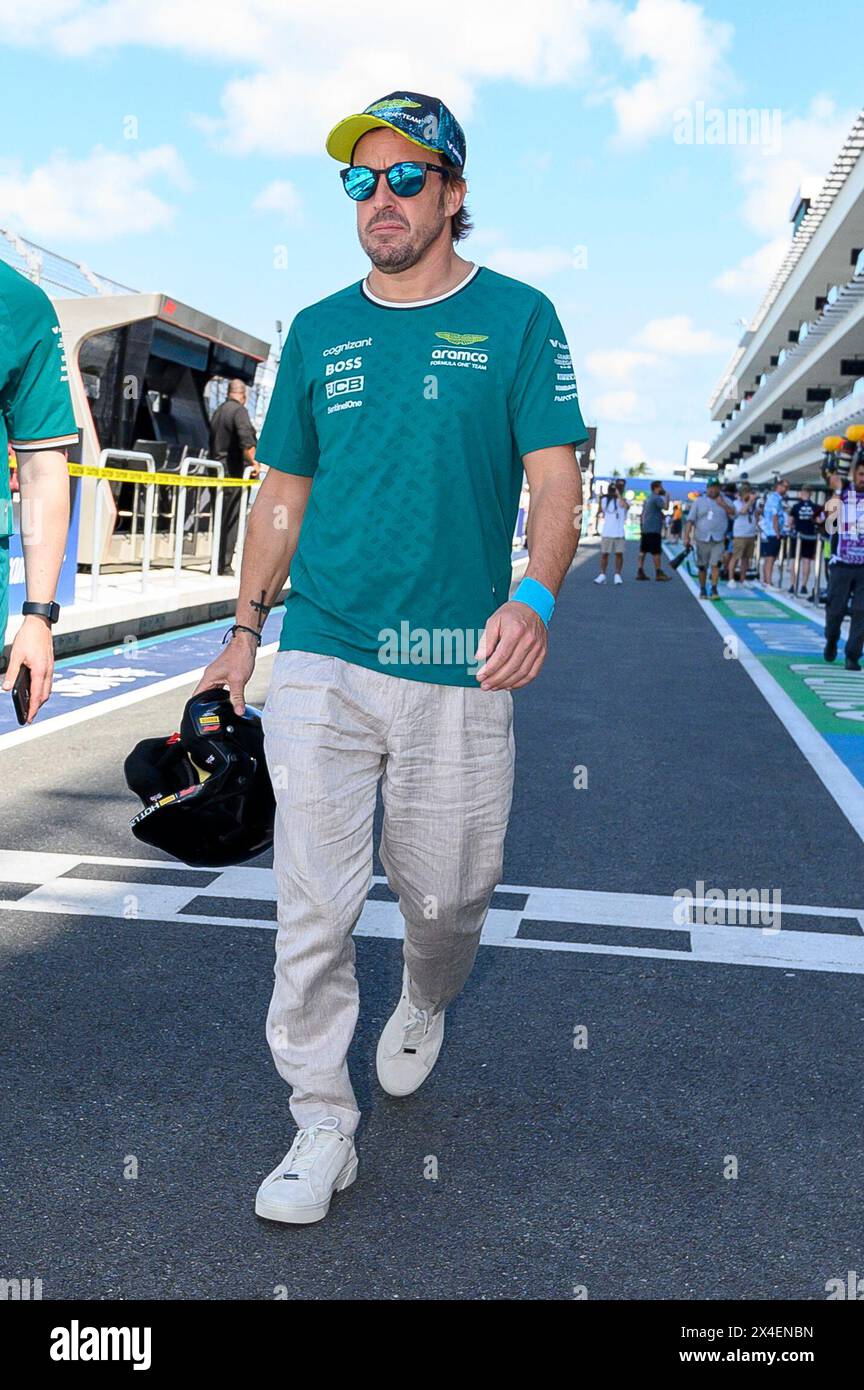 2nd May 2024; Miami International Autodrome, Miami, Florida, USA ...