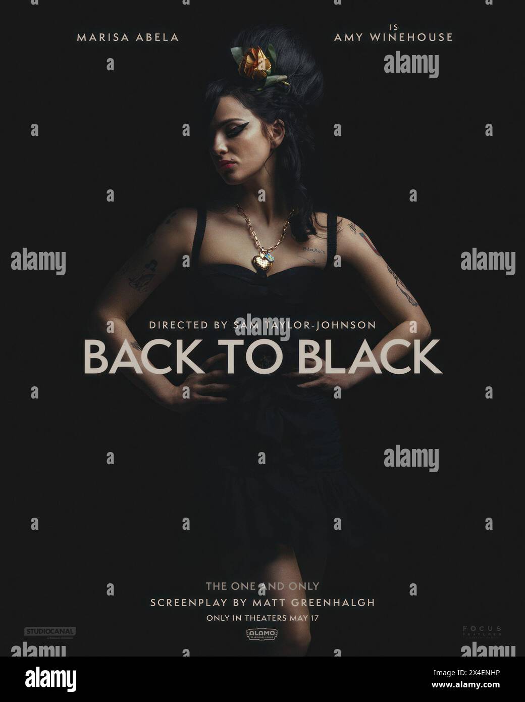 BACK TO BLACK, poster, Marisa Abela as Amy Winehouse, 2024. © Focus ...