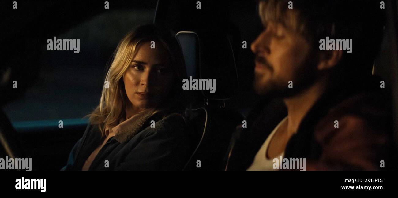 THE FALL GUY, from left: Emily Blunt, Ryan Gosling, 2024. © Universal ...