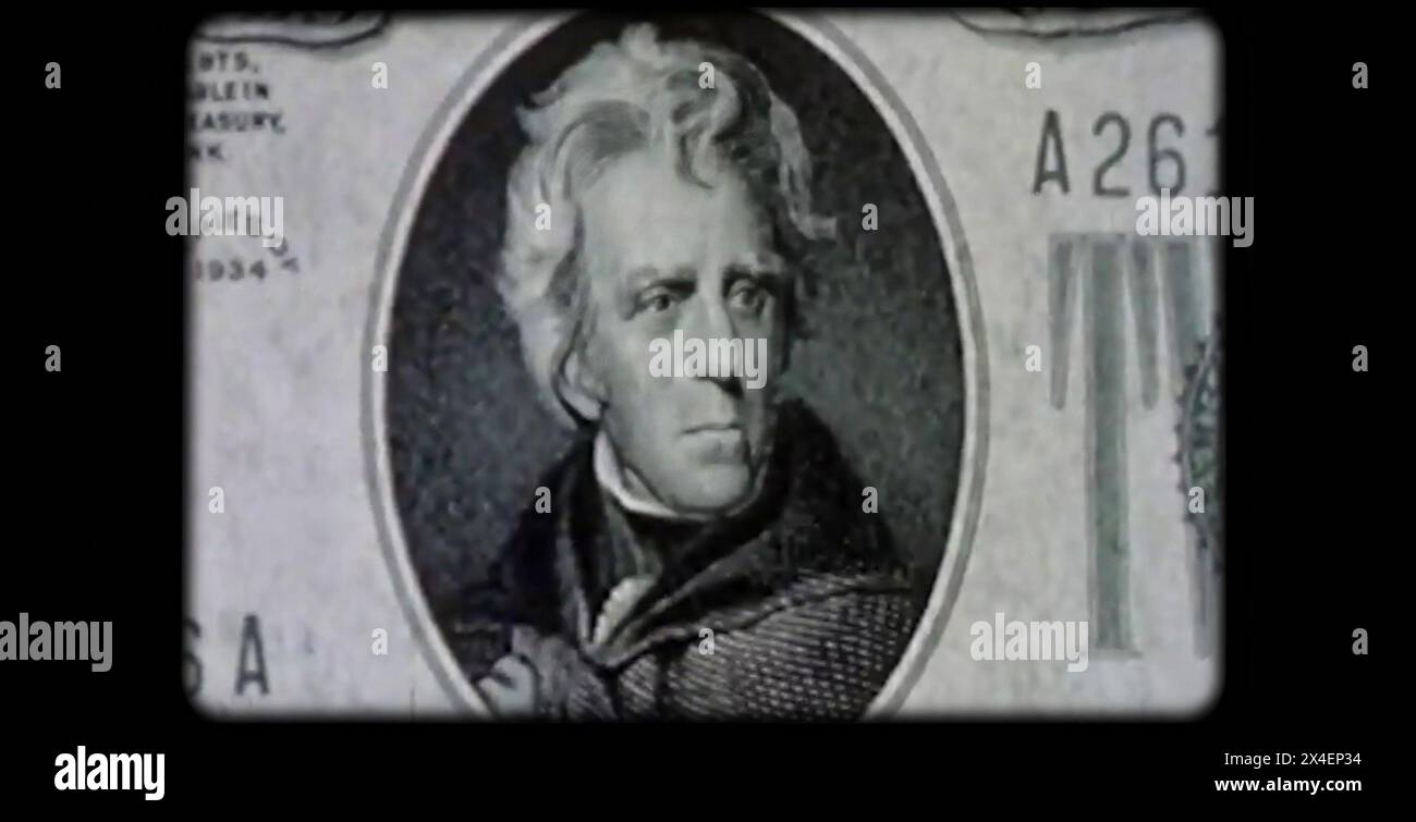 FINDING THE MONEY, United States twenty dollar bill, President Andrew ...