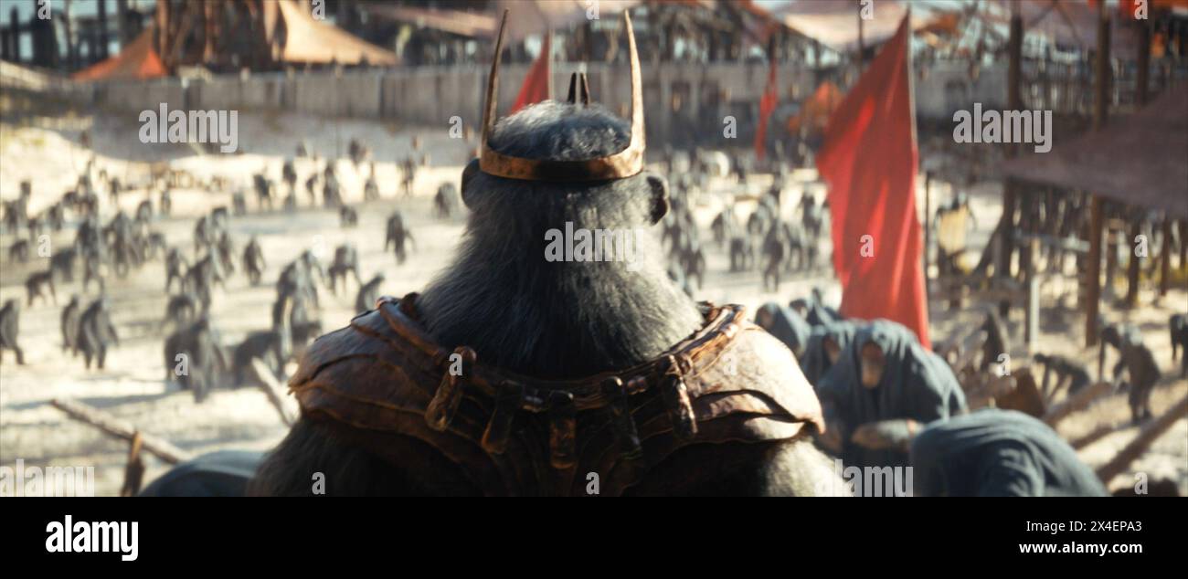 KINGDOM OF THE PLANET OF THE APES, Proximus Caesar (voice: Kevin Durand ...