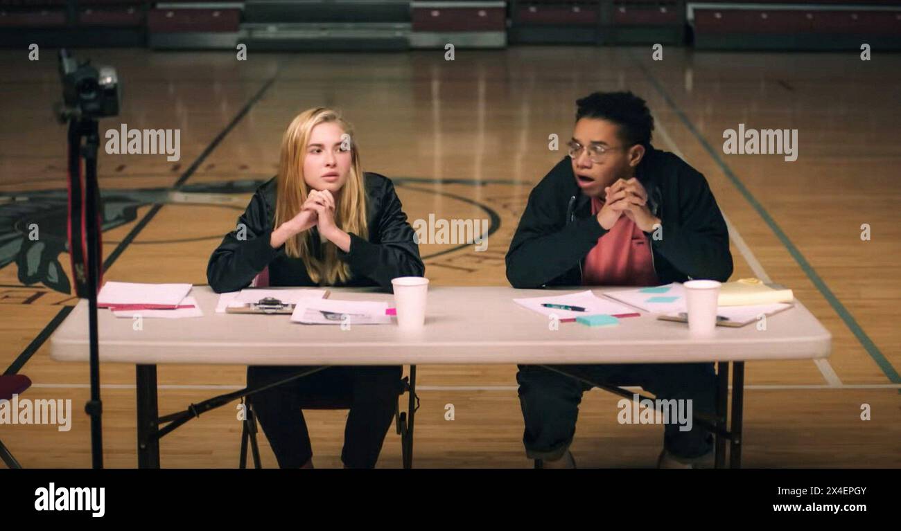 THE MOON & BACK, (aka THE MOON AND BACK), from left: Isabel May, Miles Gutierrez-Riley, 2022 ...