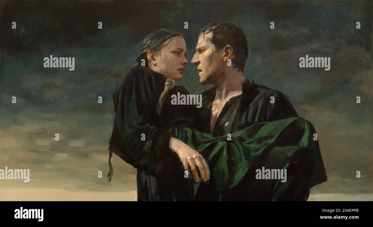 THE PEASANTS, (aka CHLOPI), from left: Kamila Urzedowska, Robert ...