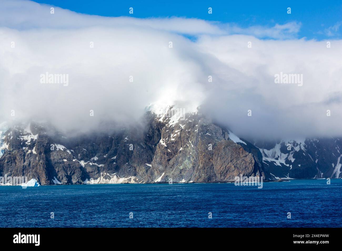 Cape Valentine, Elephant Island, South Shetland Islands, Antarctic ...