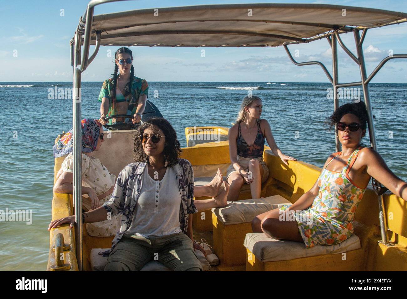 SOMETHING IN THE WATER, from left: Lauren Lyle, Nicole Rieko Setsuko ...