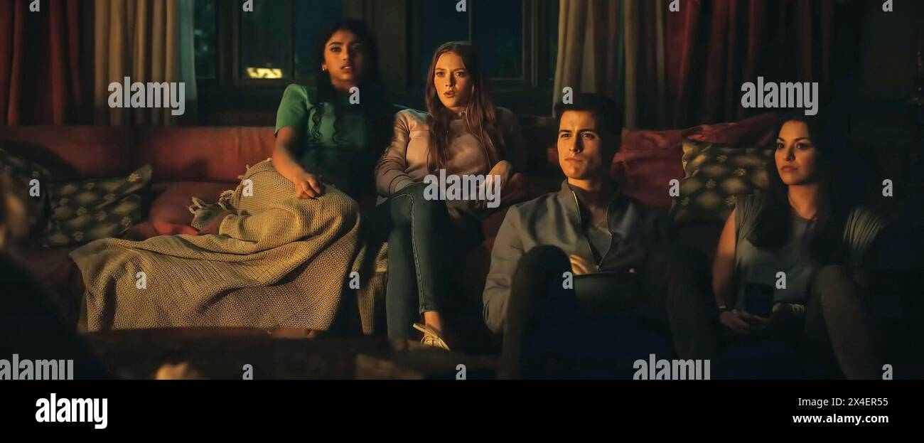 TAROT, from left: Avantika, Larsen Thompson, Wolfgang Novogratz ...