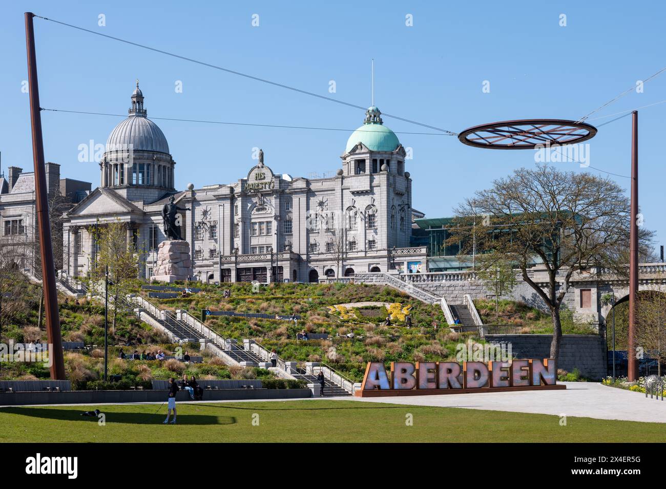 Union Terrace Gardens, Aberdeen, UK. 2nd May, 2024. This is the very ...