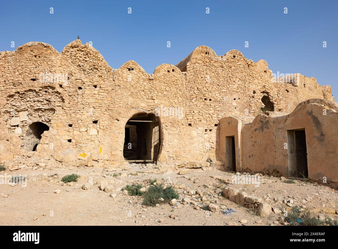 ksar Mgabla - traditional fortified granary created by the Berbers in ...