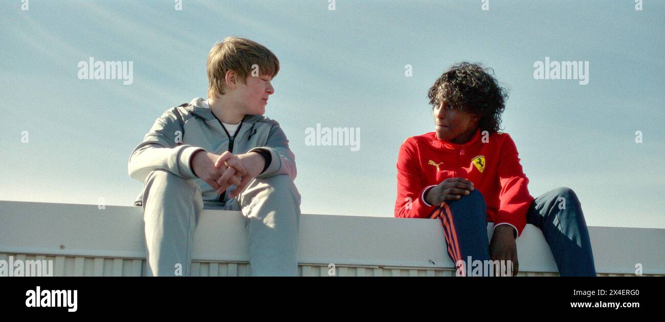 DELIVER ME, (aka DINA HANDER), from left: Olle Strand, Yassir Hassanv ...