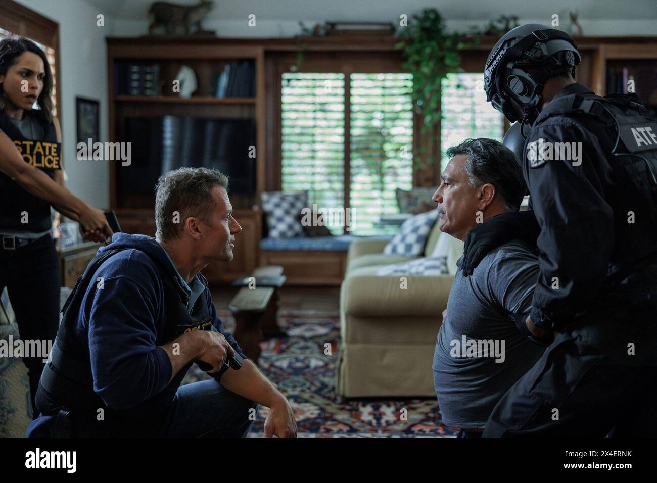 HIGHTOWN, from left: Monica Raymund, James Badge Dale, Joe Abbate, Good ...