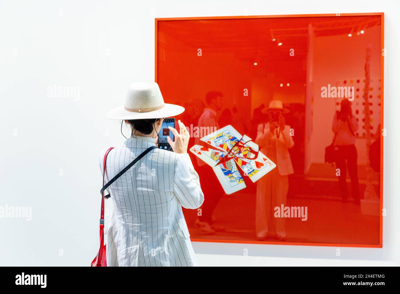 New York, NY, USA. 2nd May, 2024. The Frieze Art Fair, one of New York ...