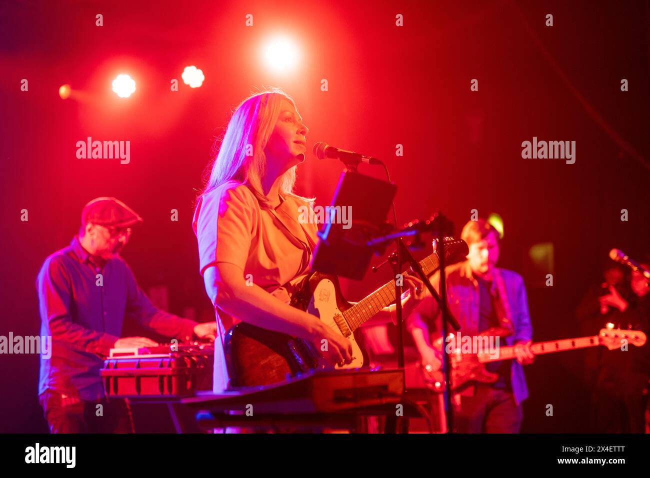 London, UK. Thursday, 2 May, 2024. Jane Weaver performing at Scala in ...
