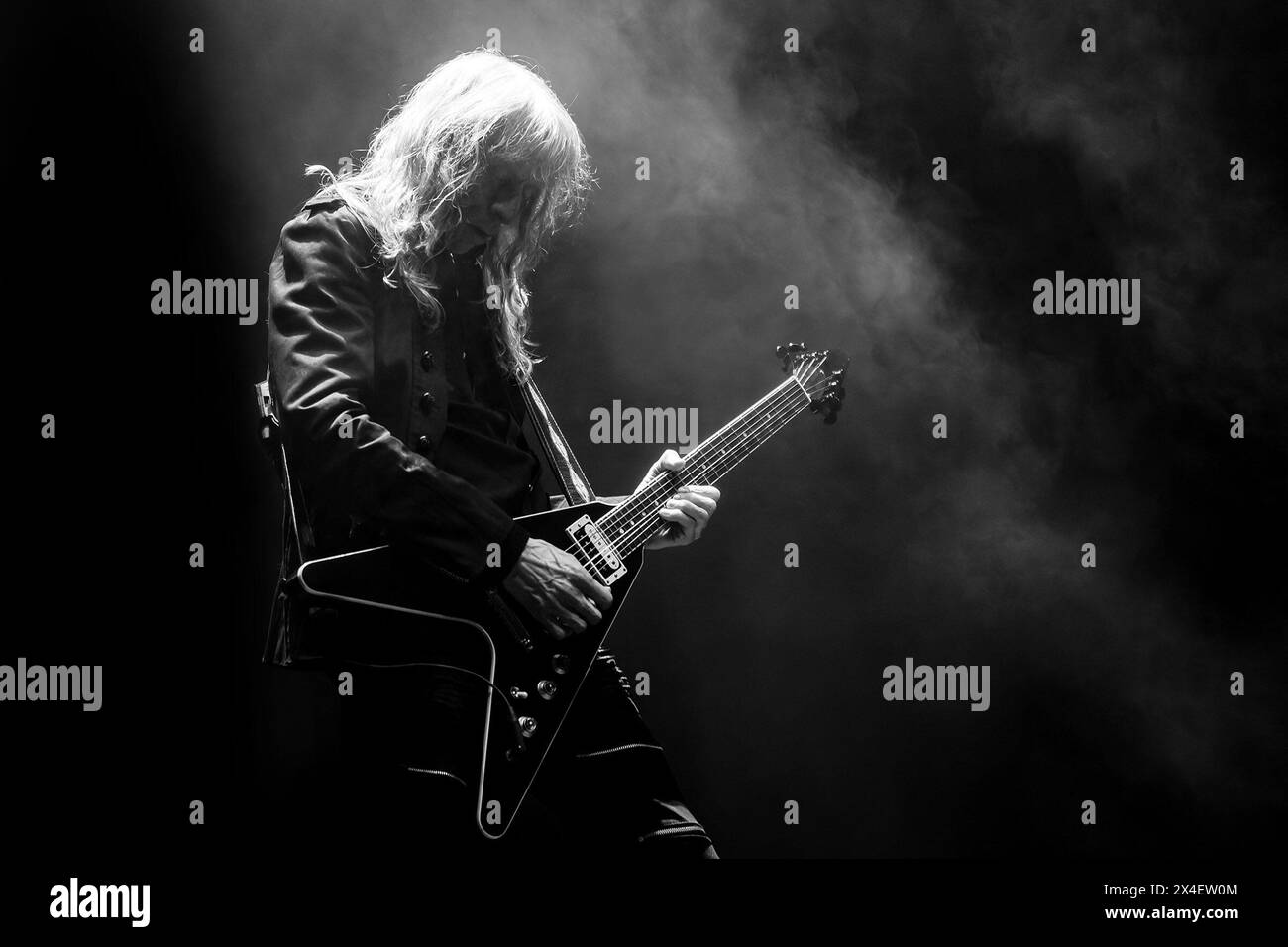 LONDON, ENGLAND: Uriah Heep and Saxon support Judas Priest at Wembley ...