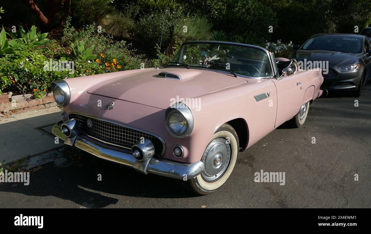 Los Angeles, California, USA 1st May 2024 Pink Convertible Classic ...