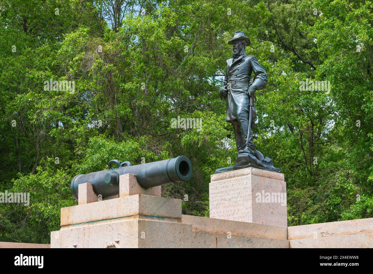 Col. William F. Vilas Monument. Vicksburg National Military Park ...