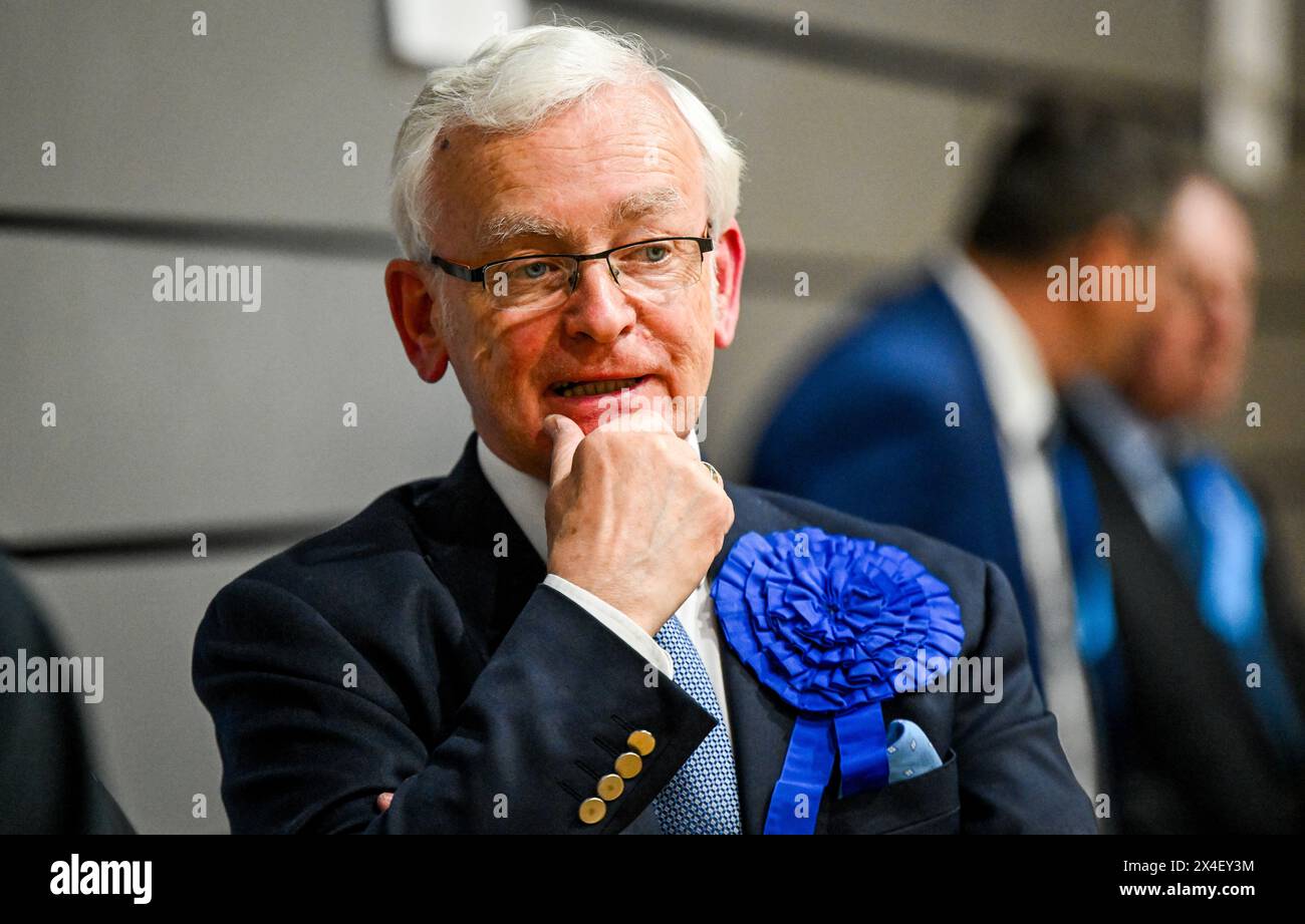 MP for Cleethorpes Martin Vickers during the North East Lincolnshire ...