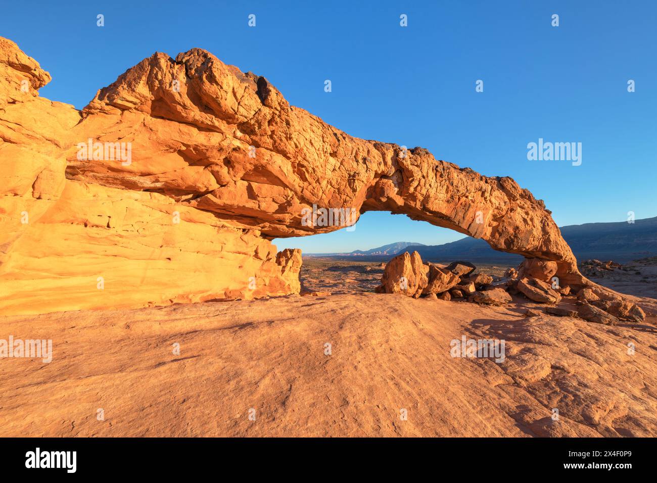 Sunset Arch, Grand Staircase-Escalante National Monument, Utah Stock ...