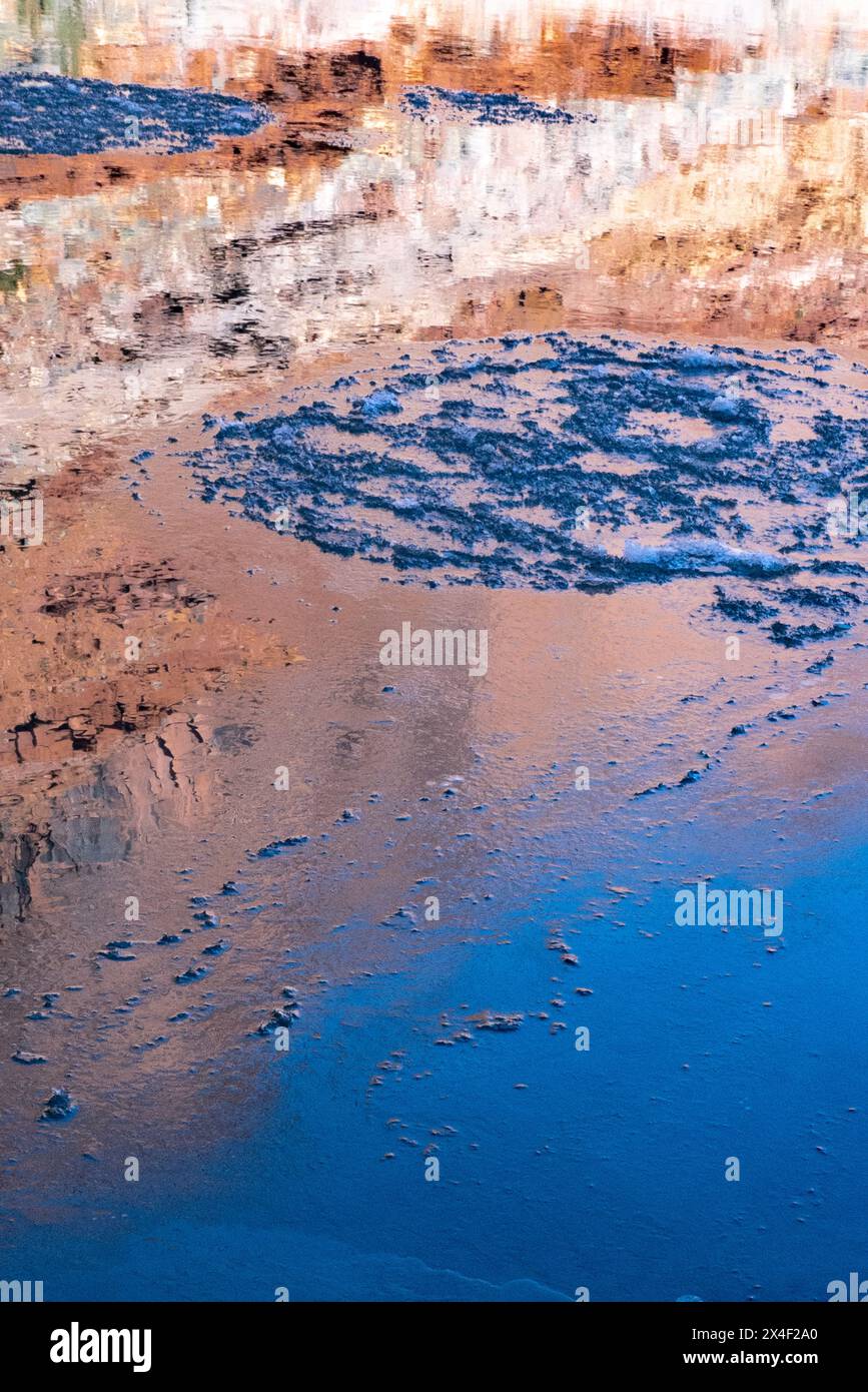 USA, Utah. Ice formations Arches National Park Stock Photo - Alamy