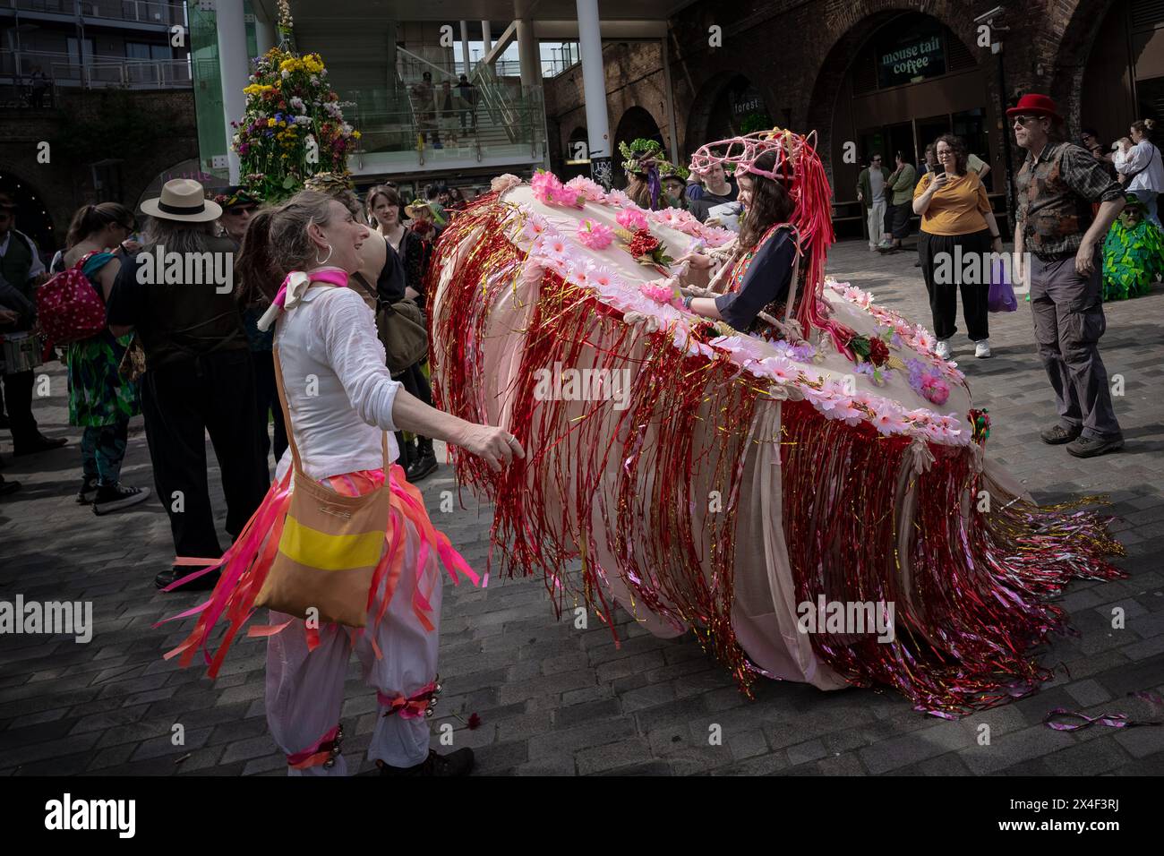 Deptford Jack-in-the-Green traditional May Day procession, London, UK ...