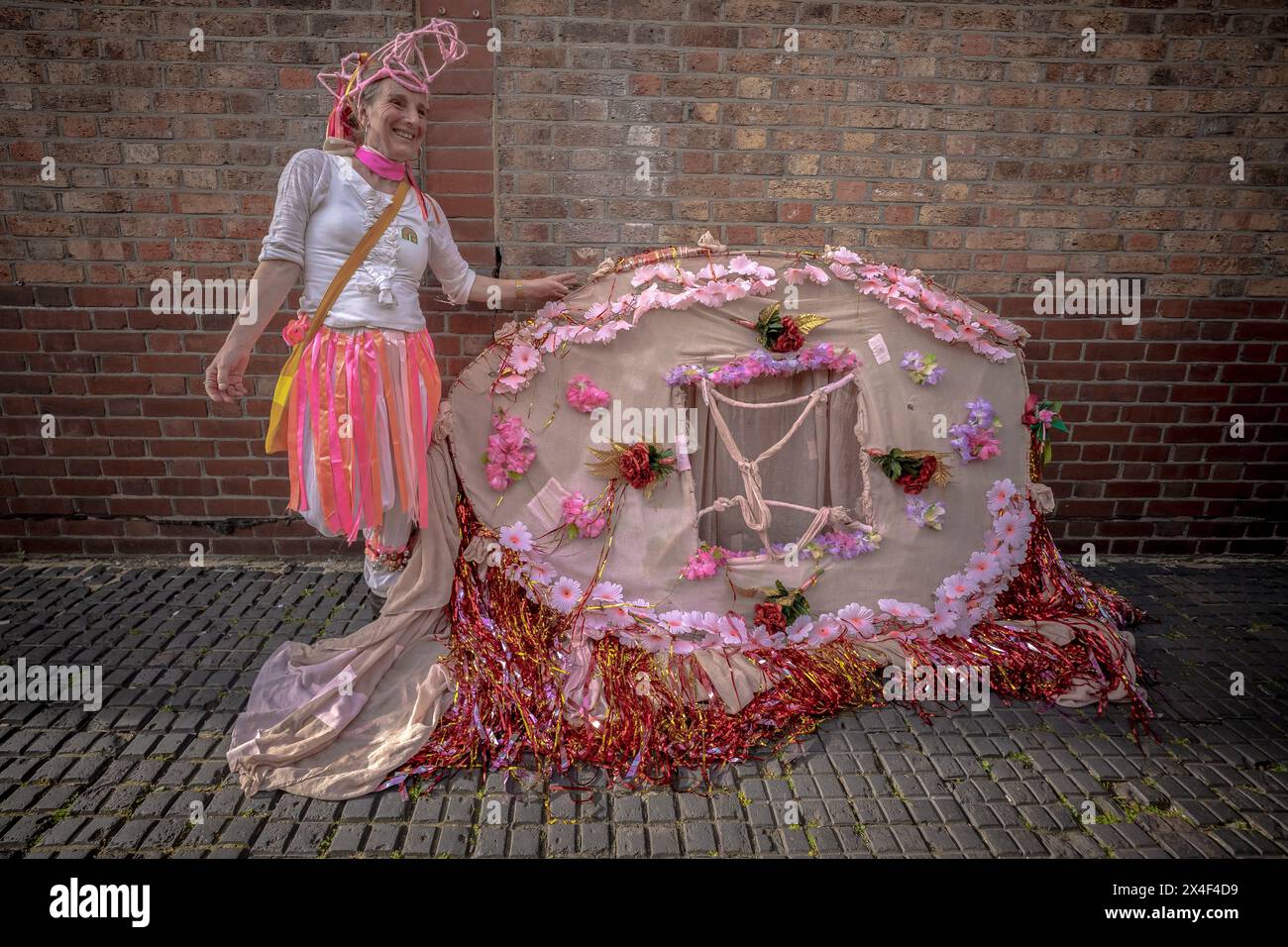 Deptford Jack-in-the-Green traditional May Day procession, London, UK ...