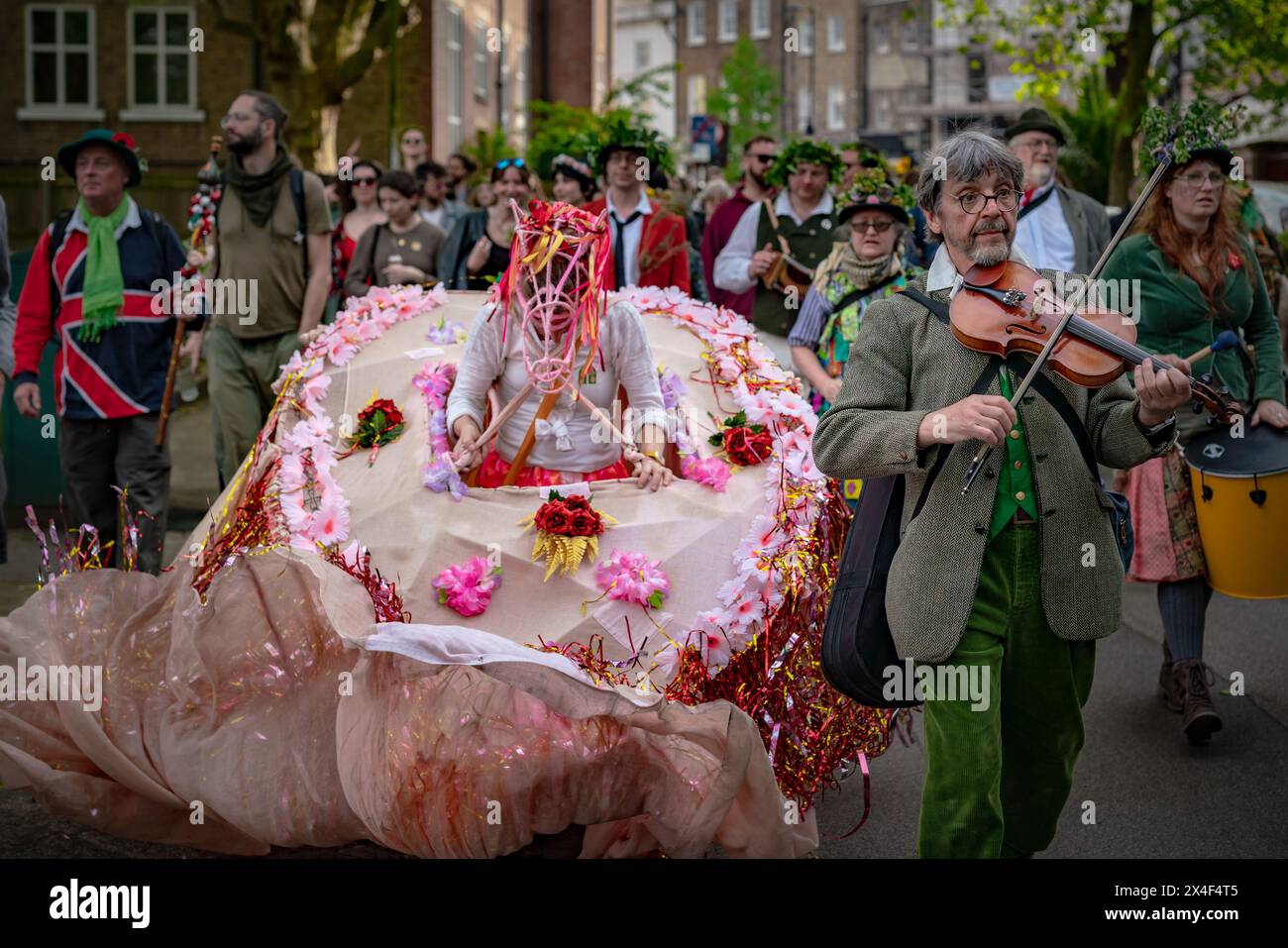 Pre christian may day procession hi-res stock photography and images ...