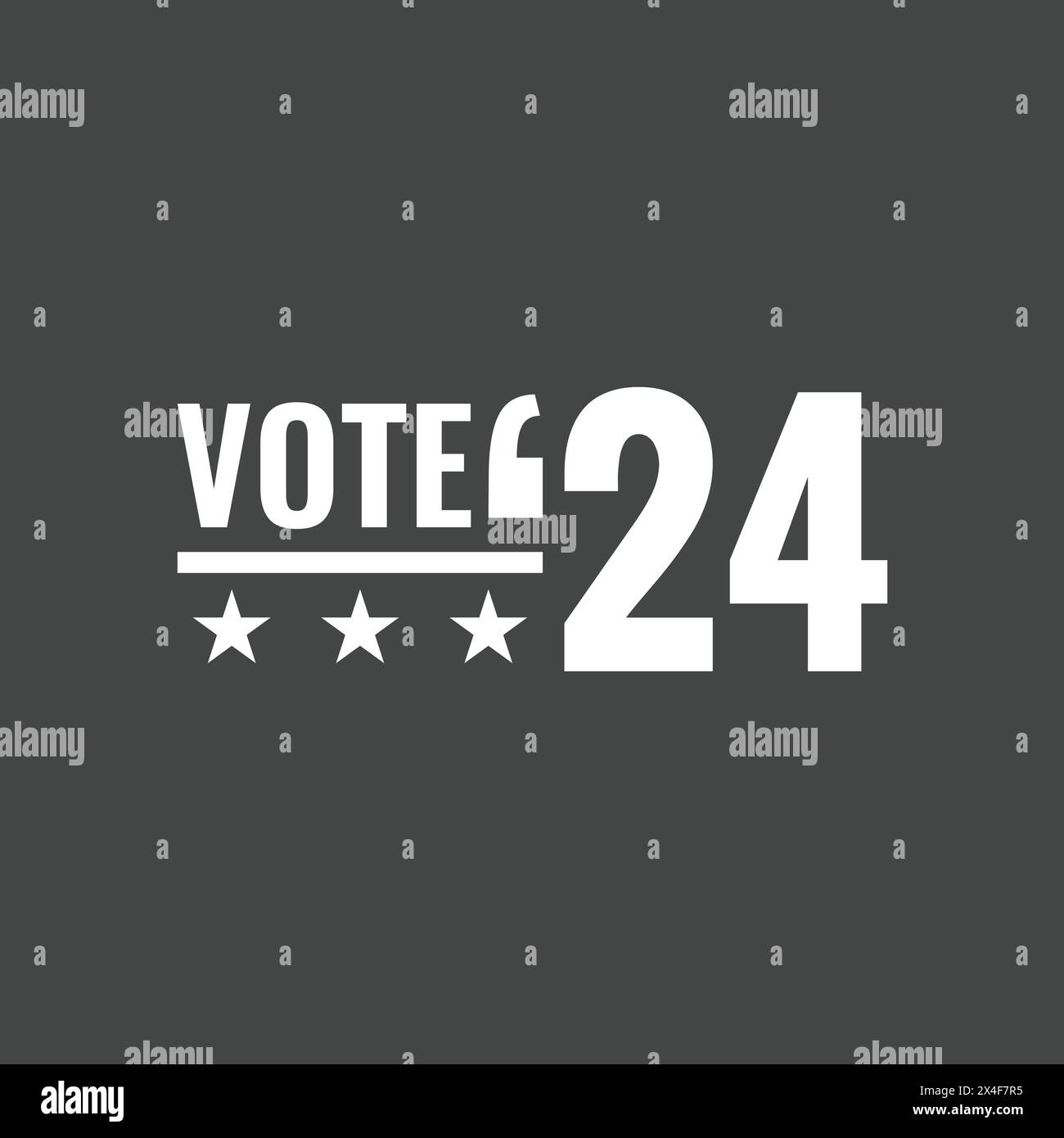 Voting 2024 Icon - Vote, Government, and Patriotic Symbolism and Colors ...