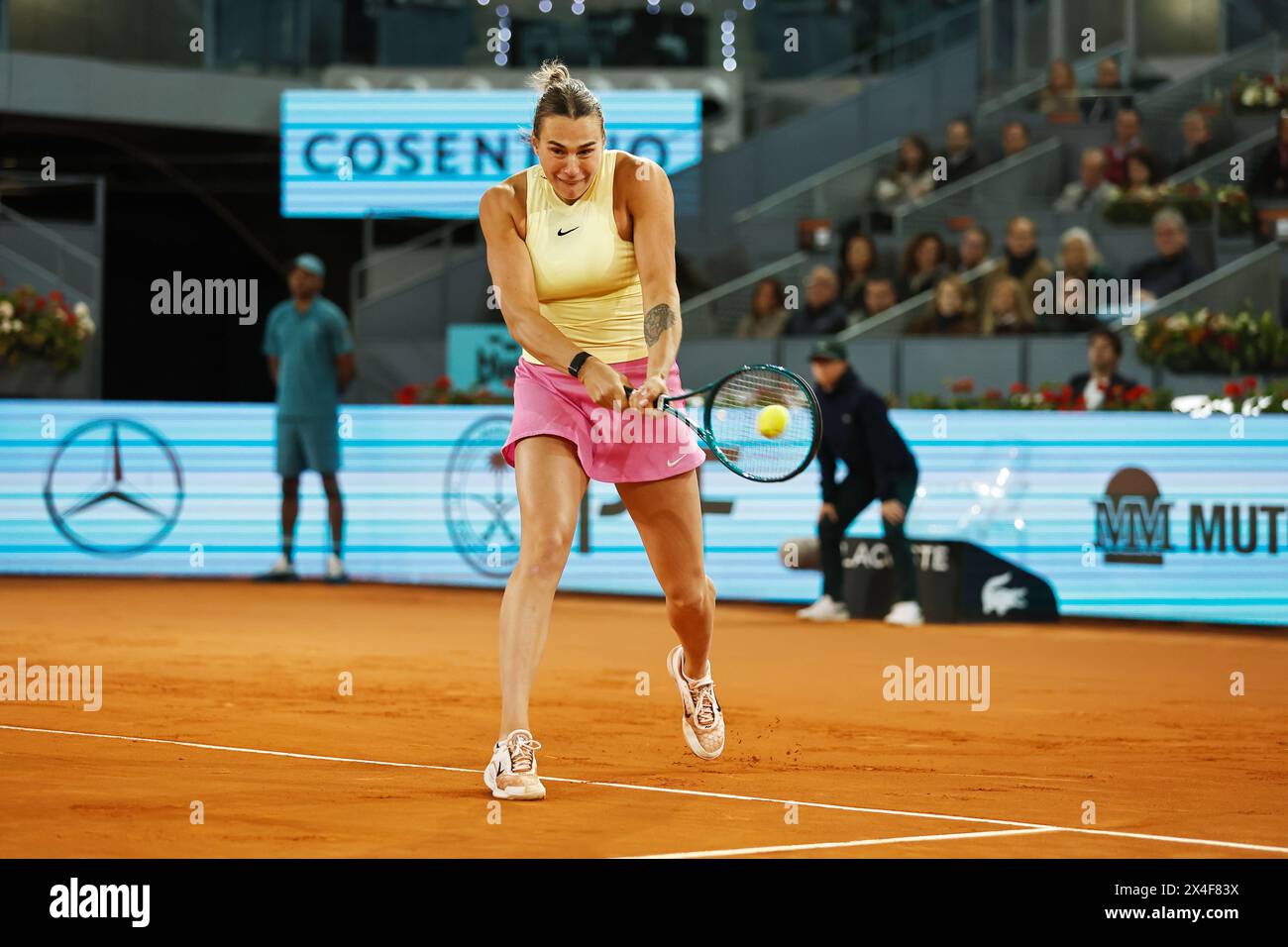 Madrid, Spain. 2nd May, 2024. Aryna Sabalenka (BLR) Tennis : Aryna ...