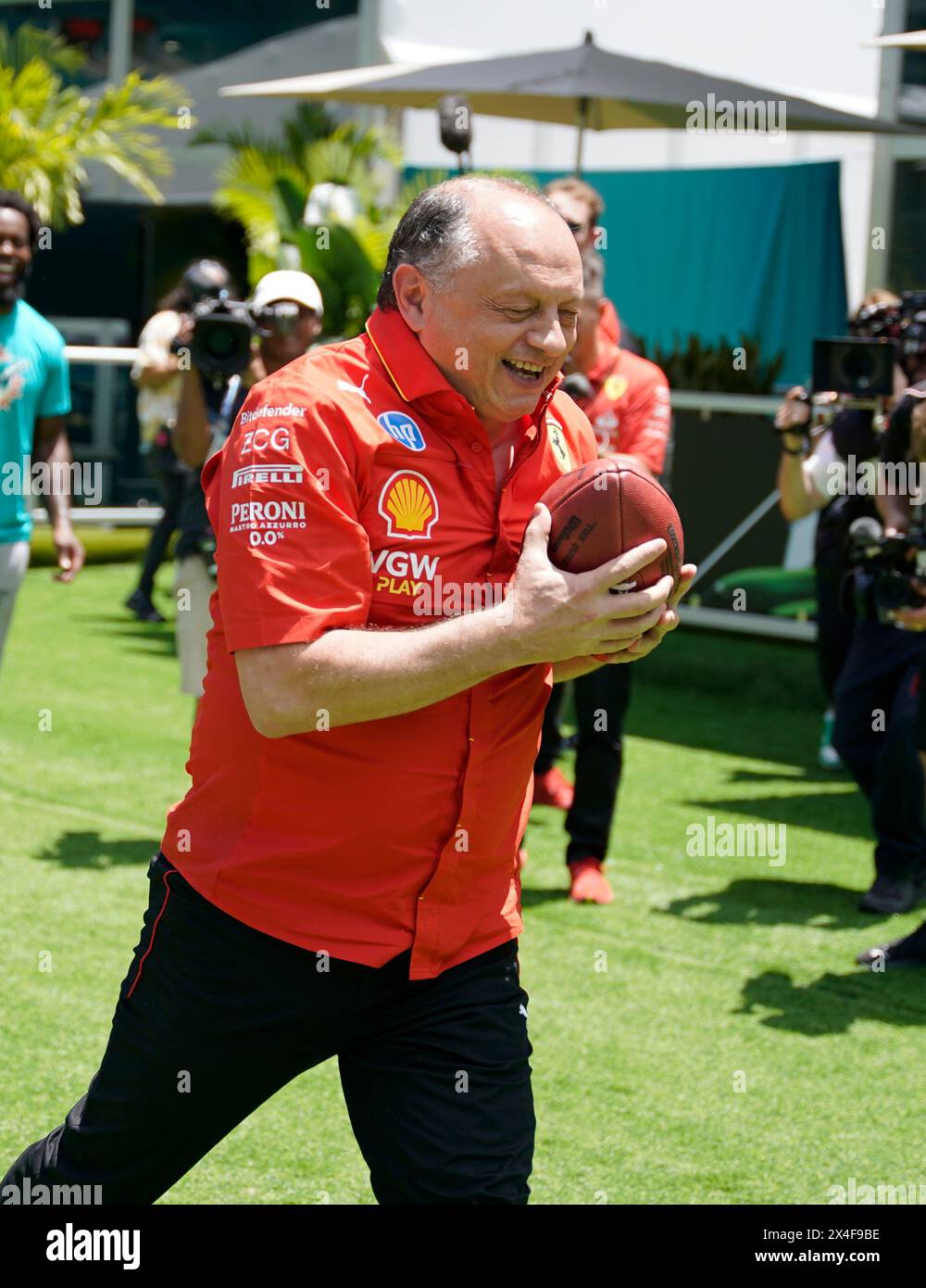 Miami, Florida, USA. 2nd May, 2024. May 2, 2024: Frederic Vasseur ...