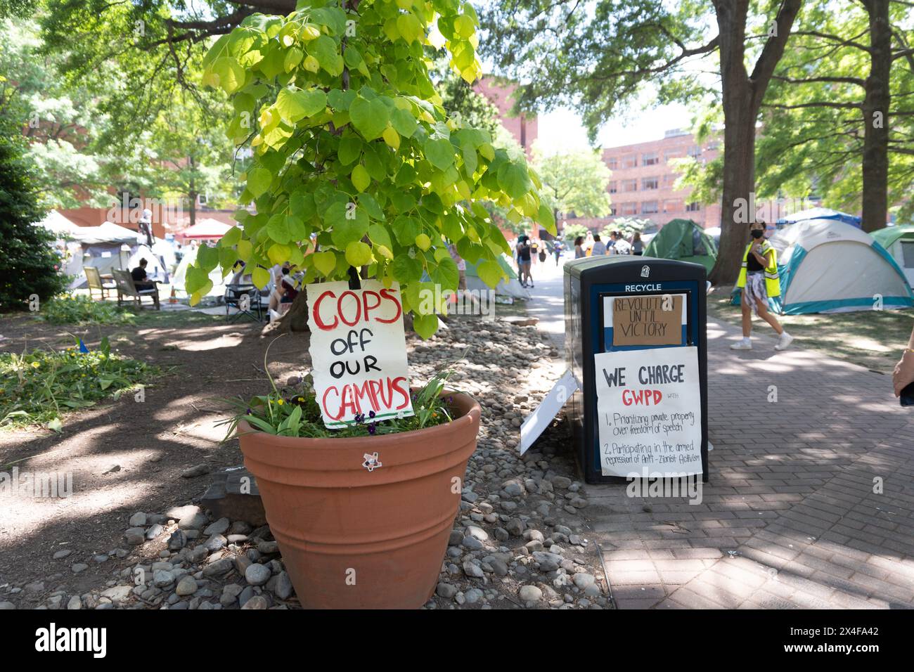 May 2, 2024, George Washington University (GW), Washington, DC, USA ...