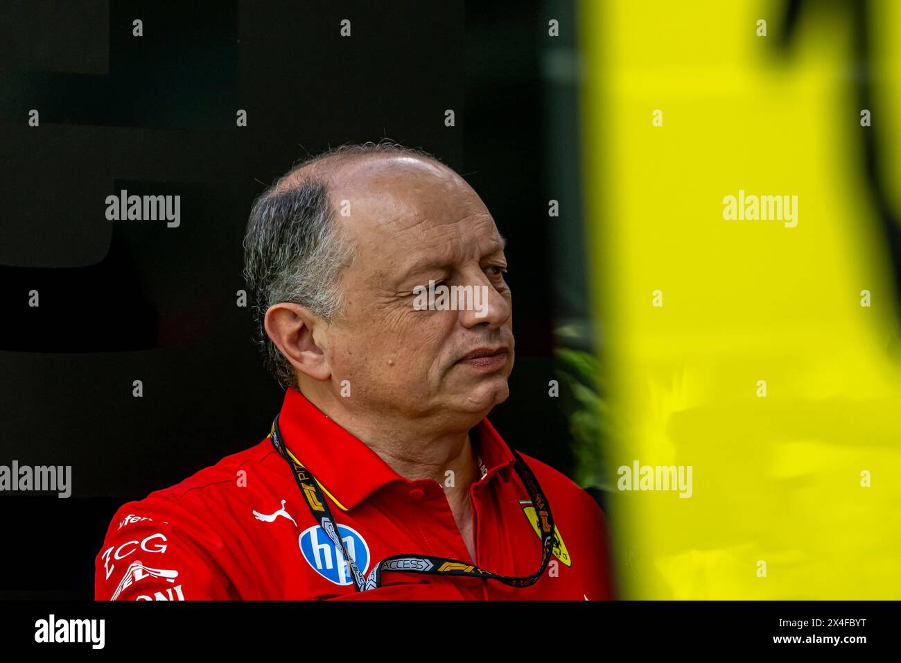 Miami, United States, May 02, Frederic Vasseur, from France competes ...