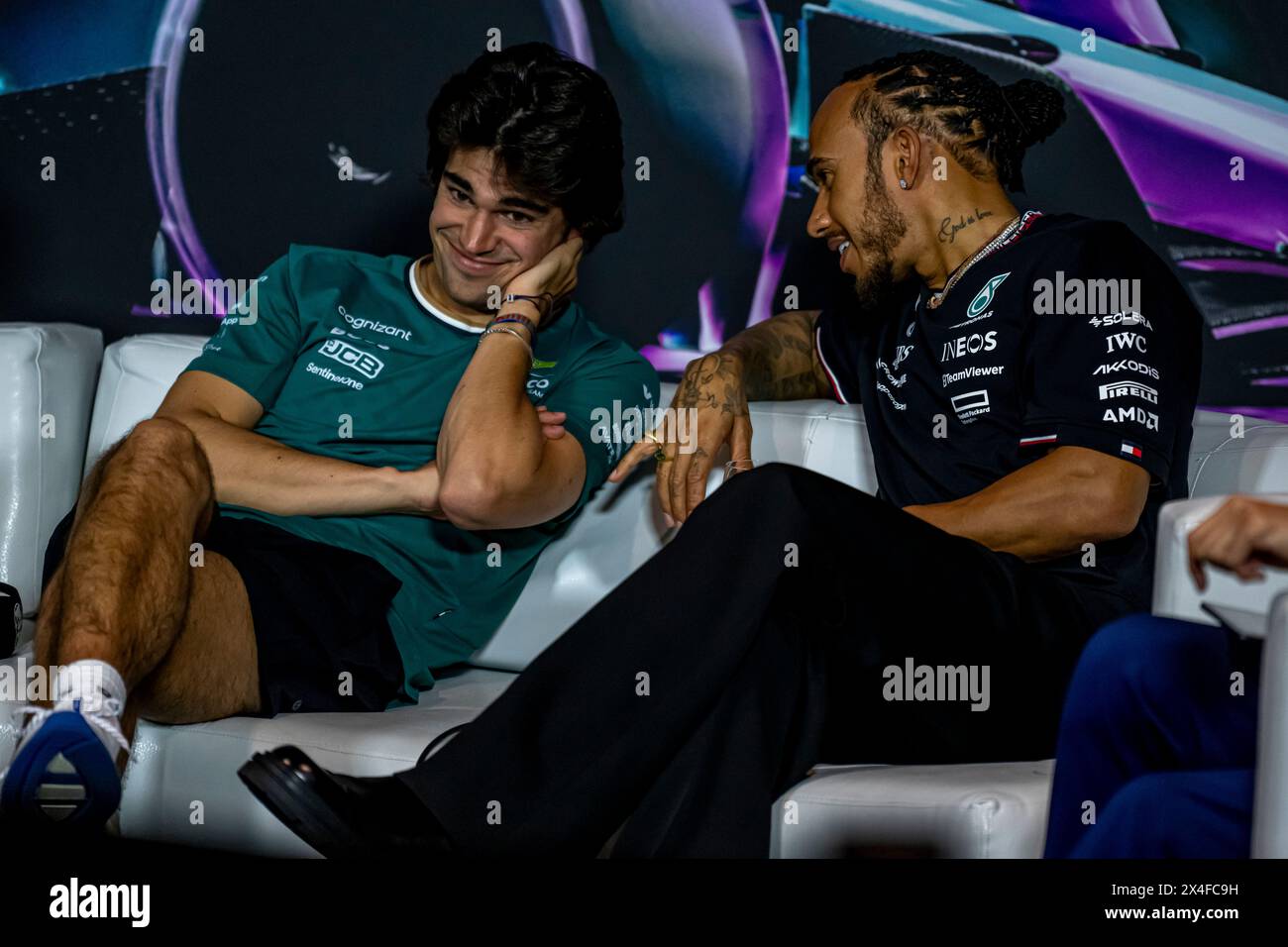 Miami, United States, May 02, Lewis Hamilton, from the United Kingdom ...