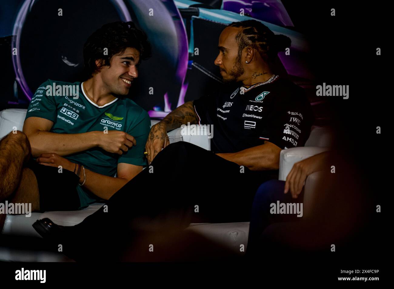 Miami, United States, May 02, Lewis Hamilton, from the United Kingdom ...