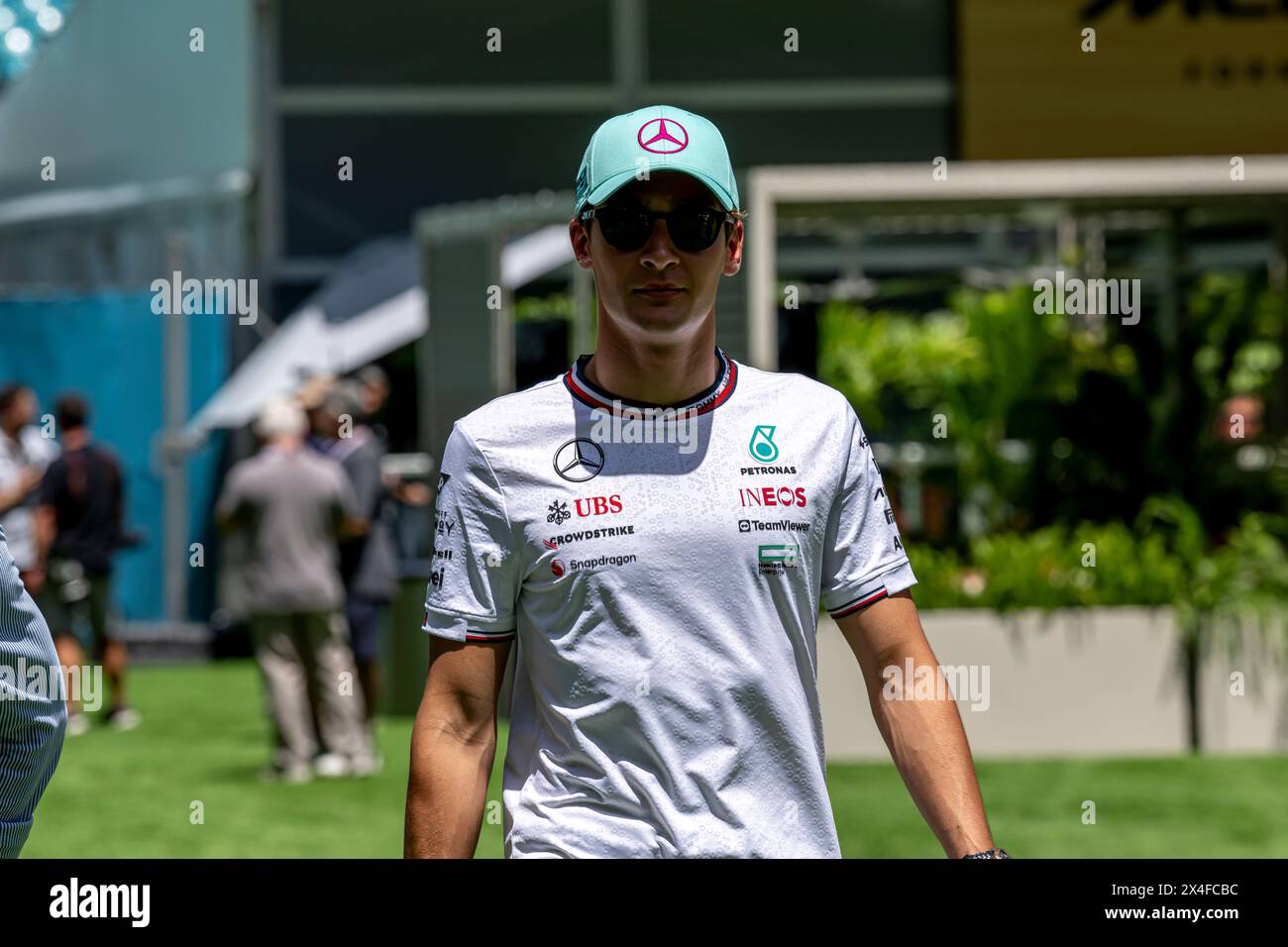 George russell miami hi-res stock photography and images - Alamy