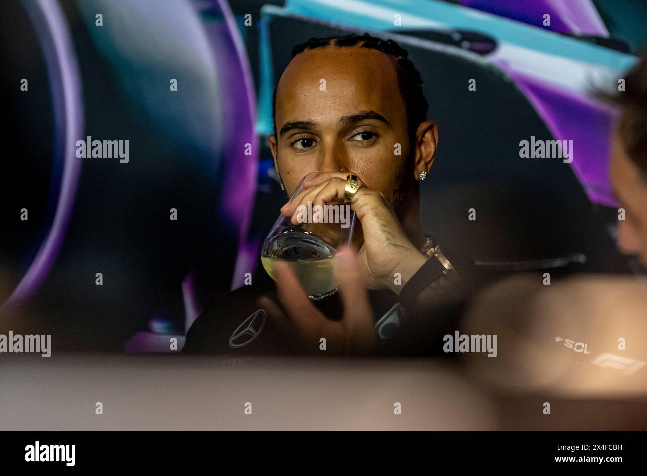 Miami, United States, May 02, Lewis Hamilton, from the United Kingdom ...