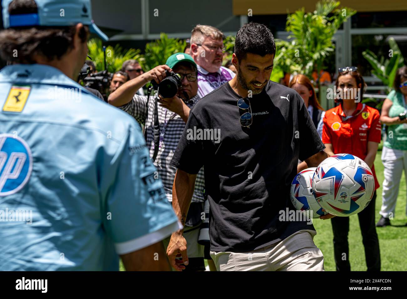 Miami, United States, 03rd May 2024, Luis Suarez, Footballer attending ...