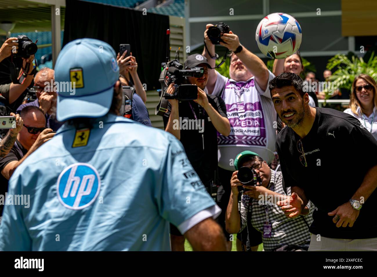 Miami, United States, 03rd May 2024, Luis Suarez, Footballer attending ...