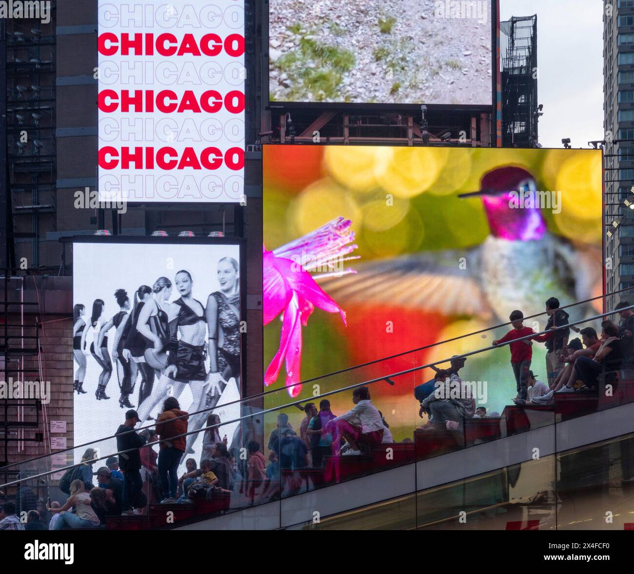 Chicago, the broadway musical ads hi-res stock photography and images ...