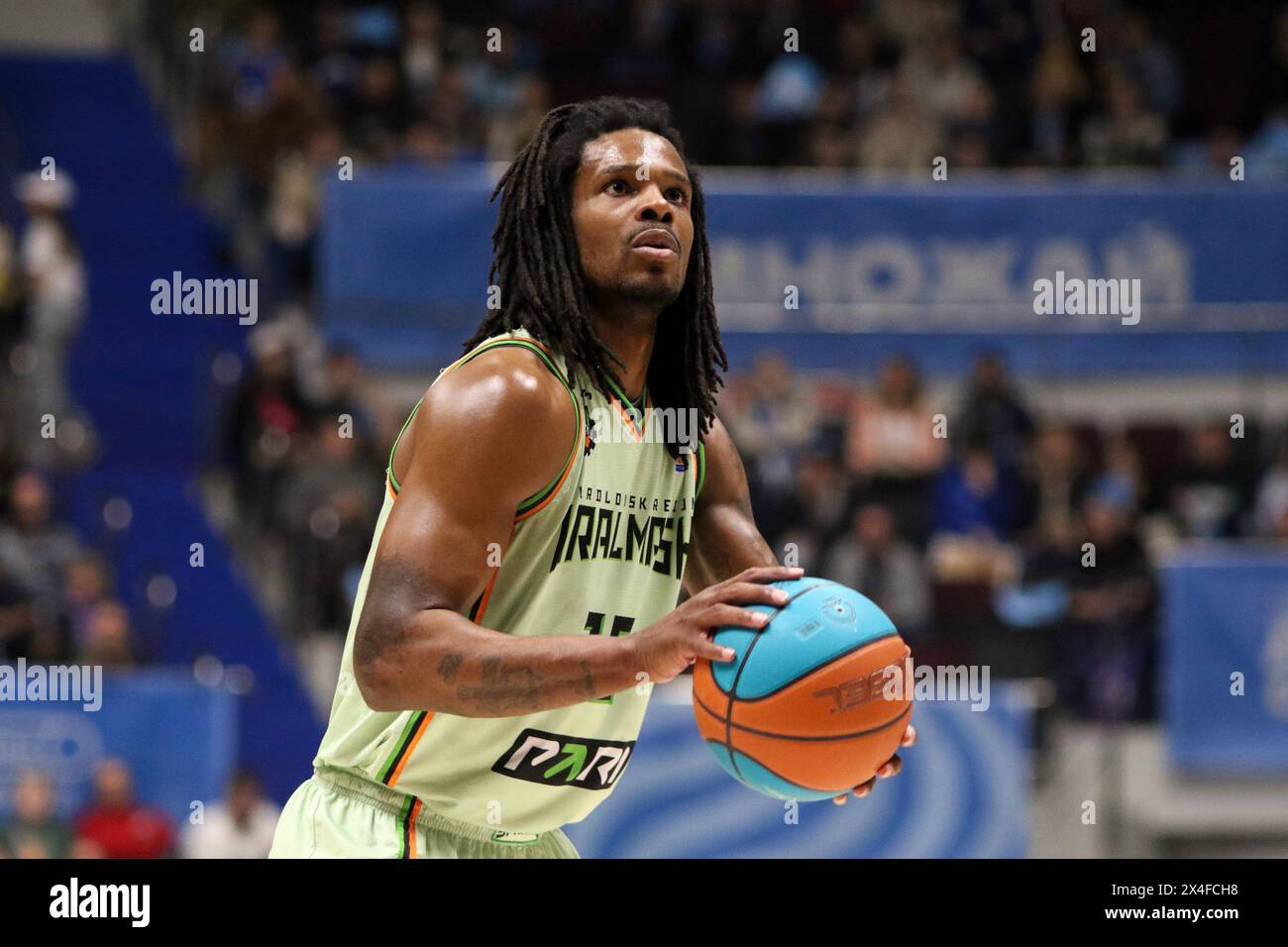 Saint Petersburg, Russia. 02nd May, 2024. Javonte Edwin Douglas (15) of ...