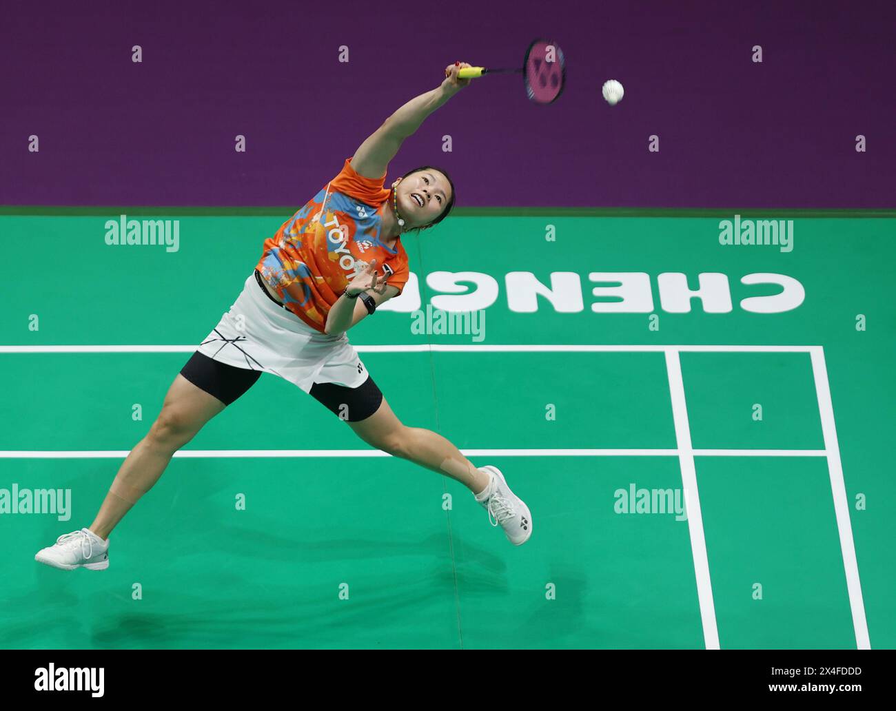 Chengdu, China's Sichuan Province. 3rd May, 2024. Ratchanok Intanon of ...