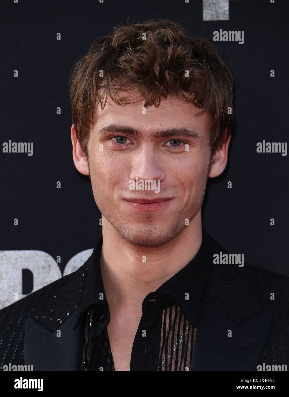Hollywood, USA. 02nd May, 2024. Owen Teague arrives at Kingdom of the ...