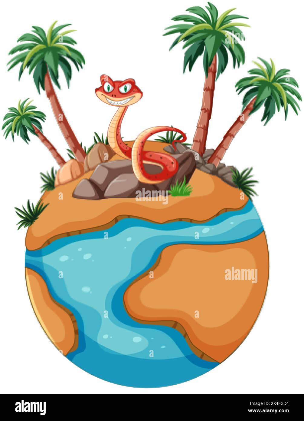 Imaginary planet Stock Vector Images - Alamy