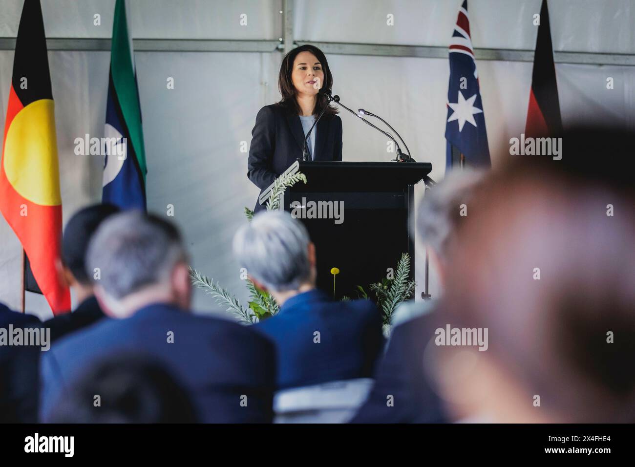 Annalena Baerbock (Alliance 90/The Greens), Federal Foreign Minister ...
