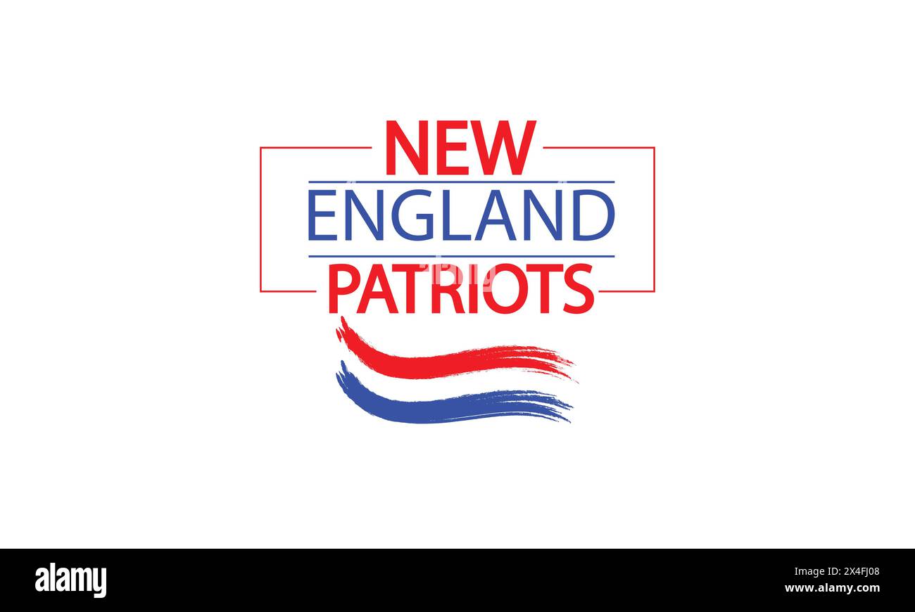 Bold and Beautiful Typography Design for New England Patriots ...